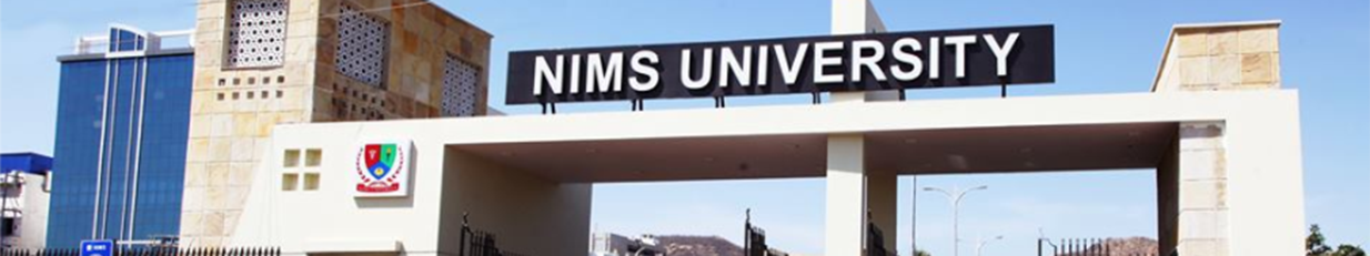 NIMS University, Jaipur : Ranking, Admissions 2025-26, Courses, Fees, Placements, Scholarship